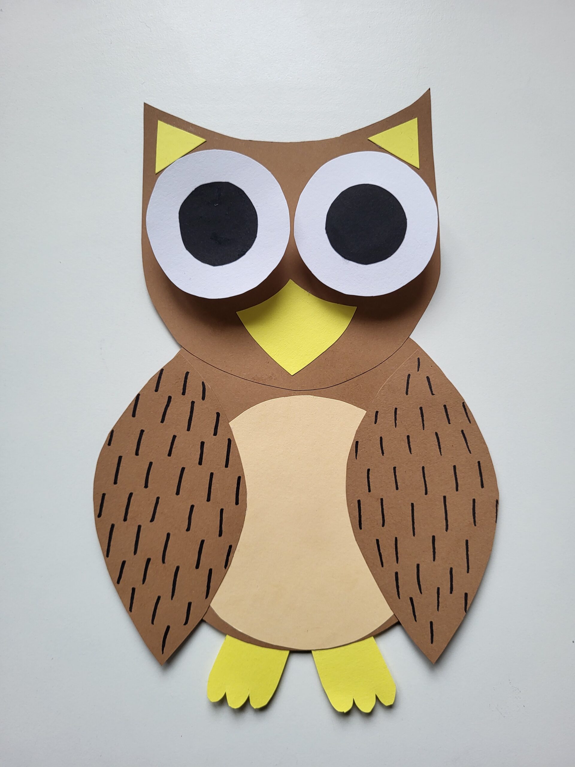 HOW TO MAKE PAPER OWL WITH POPPING EYES (TEMPLATE INCLUDED) – CRAFT ...
