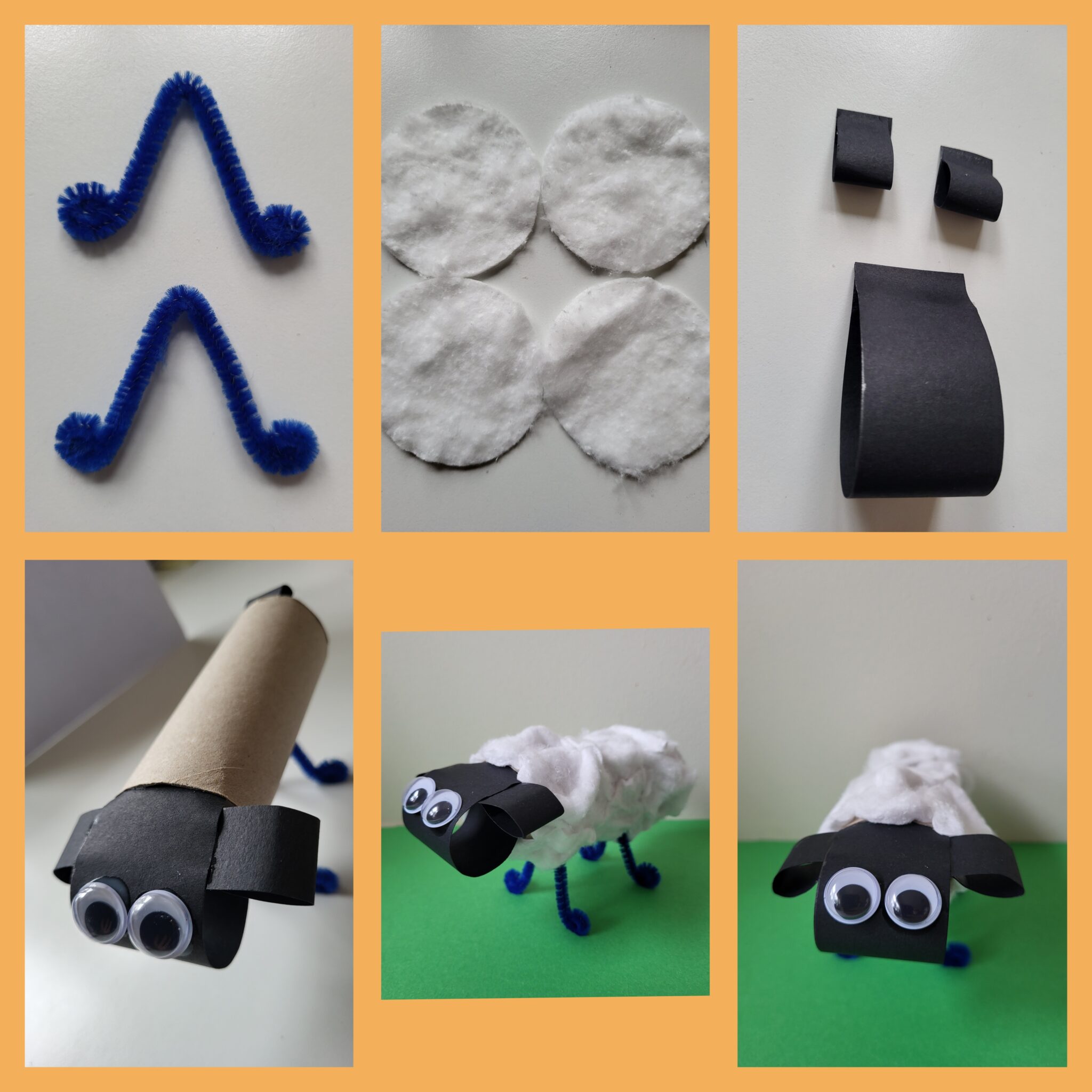 HOW TO MAKE A STANDING SHEEP – CRAFT WITH KAT